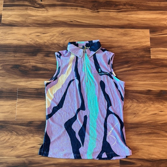 jamie sadock | Tops | Colorful Sleeveless Womens Golf Top | Poshmark